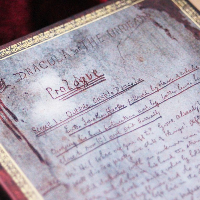 Bram Stoker’s Dracula Comes to Our Embellished Manuscripts Collection ...