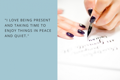 10 Questions with Calligrapher Dina Lu | Endpaper: The Paperblanks Blog