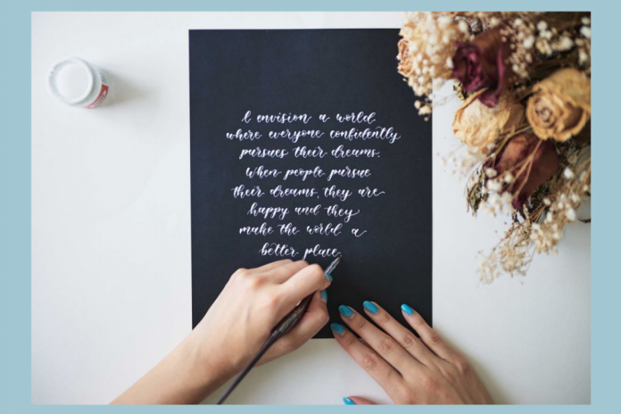 10 Questions with Calligrapher Dina Lu | Endpaper: The Paperblanks Blog