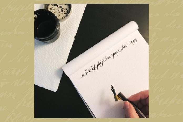 The Mindful Practice of Calligraphy | Endpaper: The Paperblanks Blog